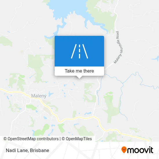 How to get to Nadi Lane, North Maleny by bus or train?