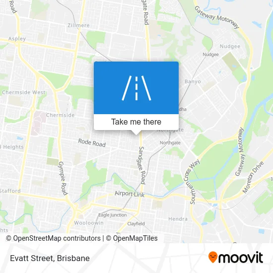 How to get to Evatt Street, Wavell Heights by bus or train?