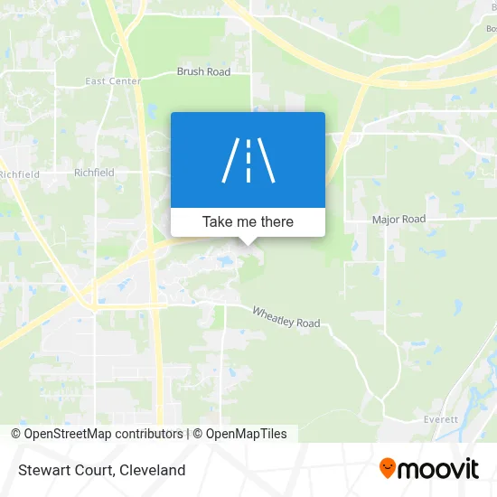 ¿Cómo llegar a Stewart Court, Cleveland en autobús?