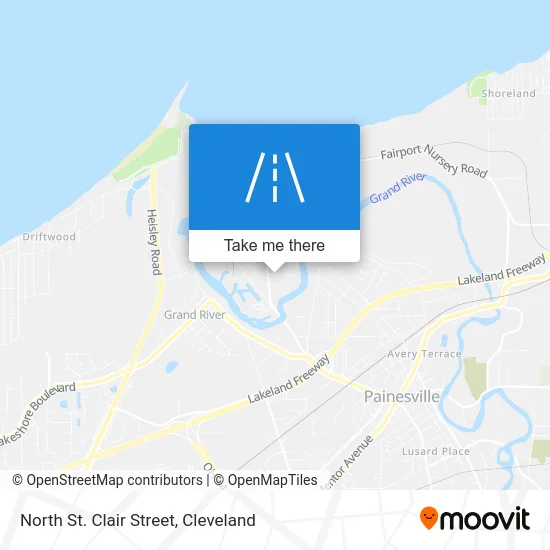 ¿Cómo llegar a North St. Clair Street, Fairport Harbor en autobús?