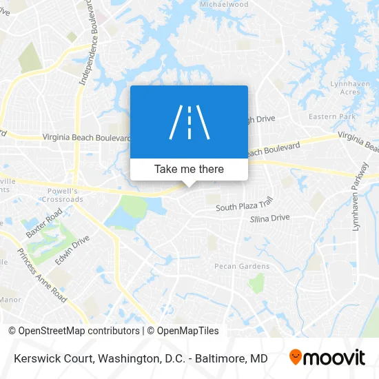 How to get to Kerswick Court, Virginia Beach by bus?