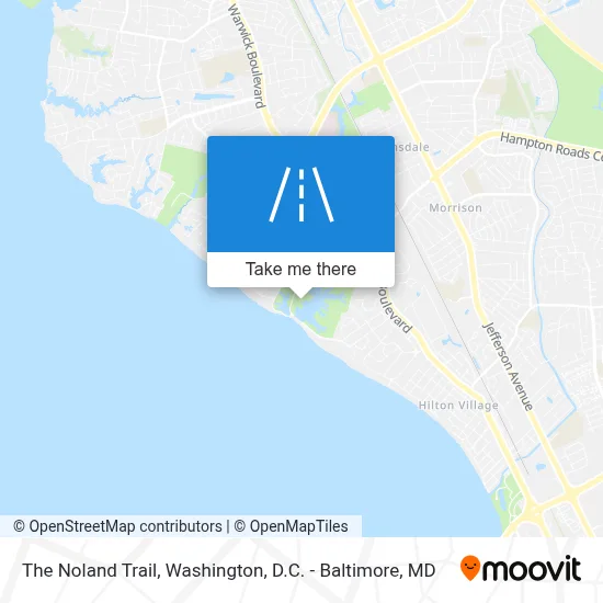 ¿Cómo llegar a The Noland Trail, Newport News en autobús o tren?
