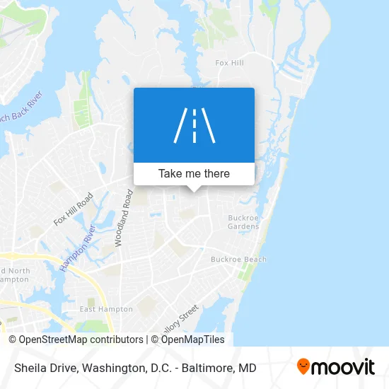 ¿Cómo llegar a Sheila Drive, Hampton en autobús?