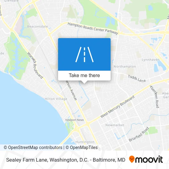 How to get to Sealey Farm Lane, Hampton by bus?