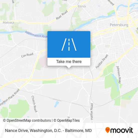 ¿Cómo llegar a Nance Drive, Petersburg en