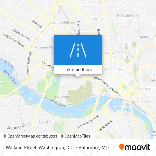 How to get to Wallace Street, Richmond by bus or train?