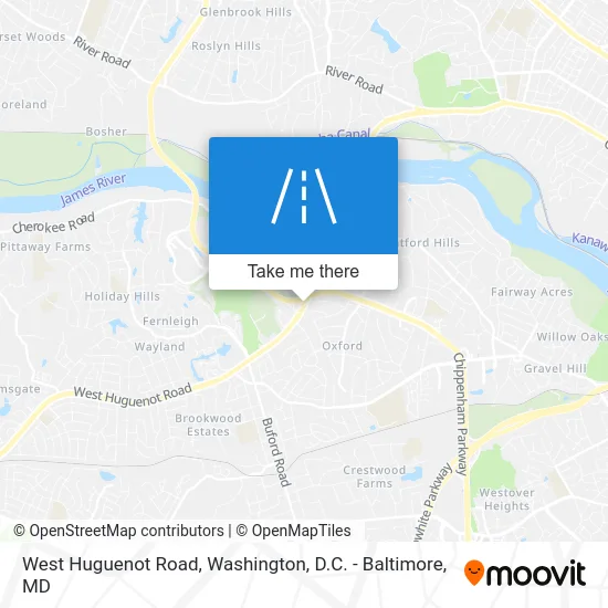 ¿Cómo llegar a West Huguenot Road, Richmond en autobús o tren?
