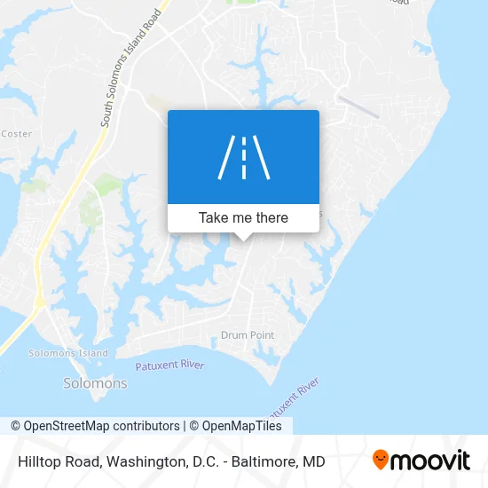 ¿Cómo llegar a Hilltop Road, Calvert County en autobús?