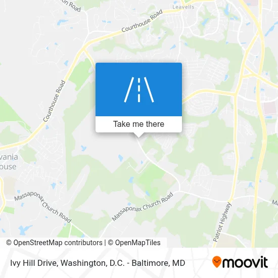 ¿Cómo llegar a Ivy Hill Drive, Spotsylvania County en autobús, metro o ...