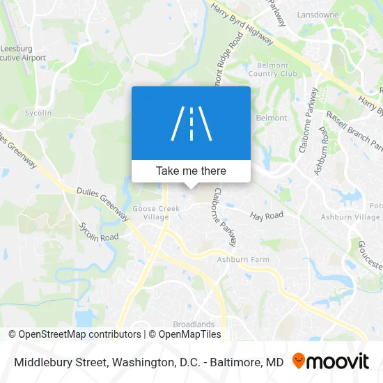 ¿Cómo llegar a Middlebury Street, Loudoun County en autobús o metro?