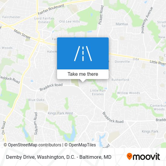 ¿Cómo llegar a Demby Drive, Fairfax County en autobús?