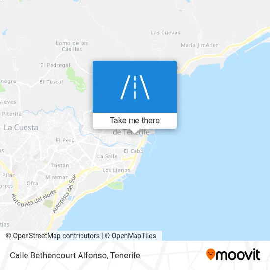 How to get to Calle Bethencourt Alfonso, Santa Cruz De Tenerife by bus ...