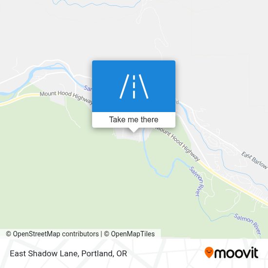 ¿Cómo llegar a East Shadow Lane, Portland, OR en autobús?
