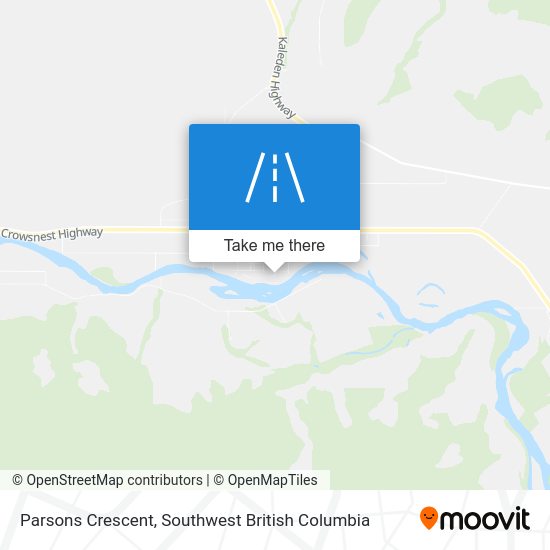 Comment aller à Parsons Crescent, Southwest British Columbia en