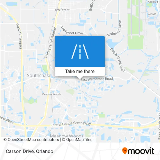 ¿Cómo llegar a Carson Drive, Meadow Woods en autobús o tren?