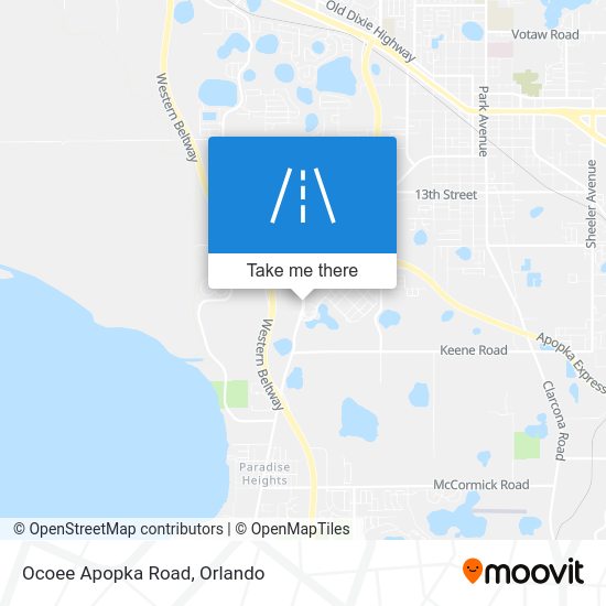 Find the best routes to Ocoee Apopka Road