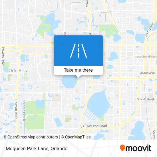 ¿Cómo llegar a Mcqueen Park Lane, Orlando en autobús o tren?