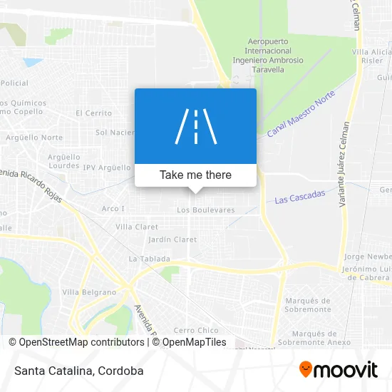 How to get to Santa Catalina, Capital by Colectivo or Trolleybus?