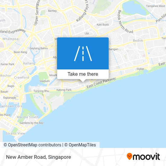 How to get to New Amber Road, Southeast by bus or metro?