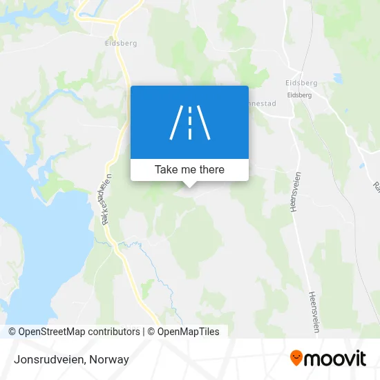 How to get to Jonsrudveien, Eidsberg by bus or train?