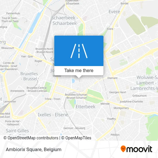 Comment aller à Square Ambiorix - Ambiorixsquare, Brussel en bus, train ...