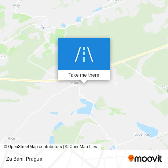 How to get to Za Bání, Rakovník by bus or train?