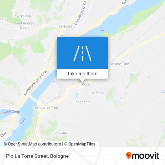 How to get to Via Pio La Torre, Fornovo Di Taro by bus or train?