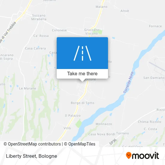 How to get to Via Della Libertà, Vigolzone by bus?