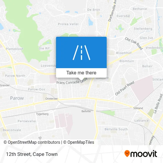 How to get to 12th Street, Kuils River by train or bus?