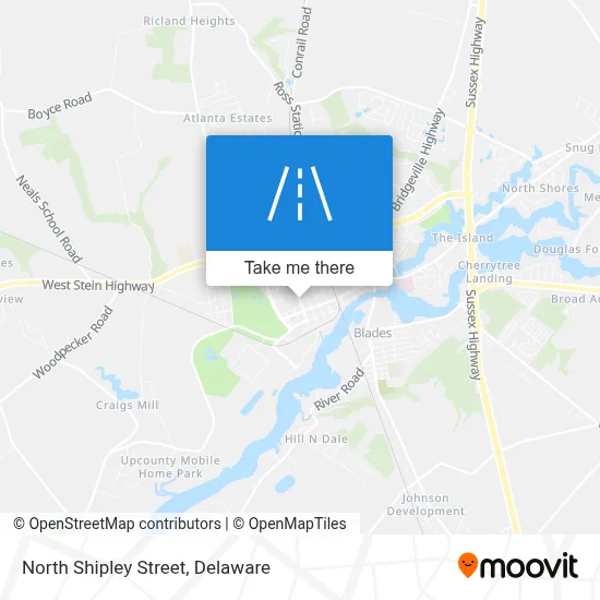 ¿Cómo llegar a North Shipley Street, Seaford en autobús?