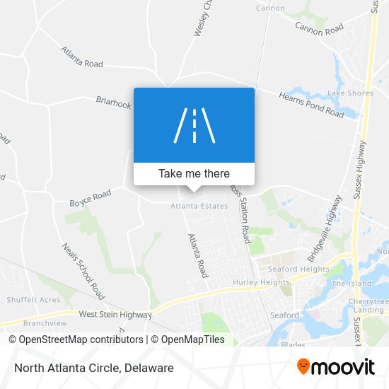 ¿Cómo llegar a North Atlanta Circle, Delaware en Autobús?