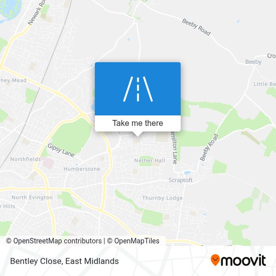 How to get to Bentley Close in Leicester by Bus?