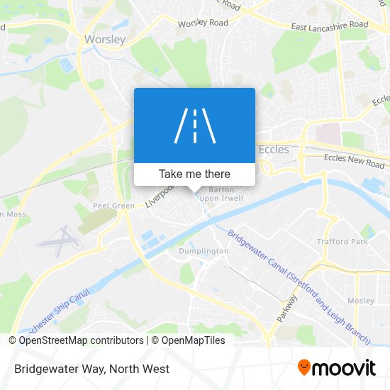 How to get to Bridgewater Way, Eccles by bus, light rail or train?