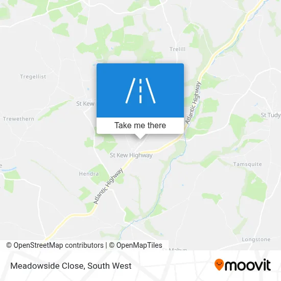 How to get to Meadowside Close, St. Kew by bus?
