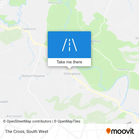 How to get to The Cross, Shillingstone by bus?