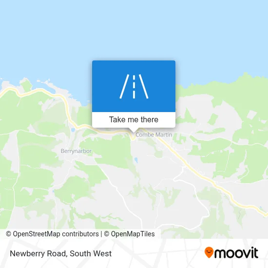 How to get to Newberry Road, Berrynarbor by bus?