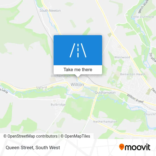 How to get to Queen Street, Wilton by bus?