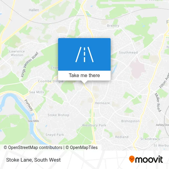 How to get to Stoke Lane, Bristol by bus?