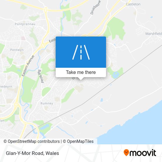 How to get to Glan-Y-Mor Road, Cardiff by Bus or Train?