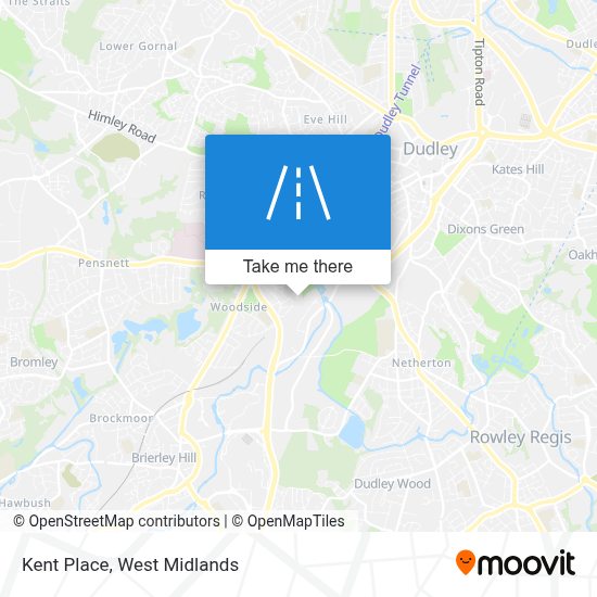 How to get to Kent Place in Netherton, Woodside And St. Andrews by Bus?