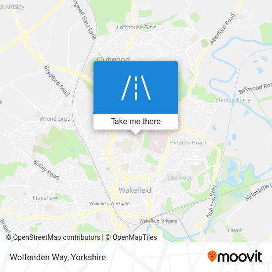 How to get to Wolfenden Way, Wakefield by bus or train?