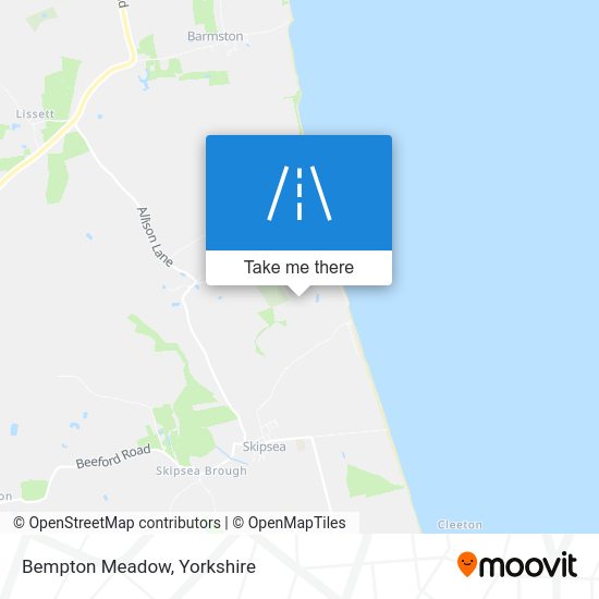 How to get to Bempton Meadow, Ulrome by bus or train?