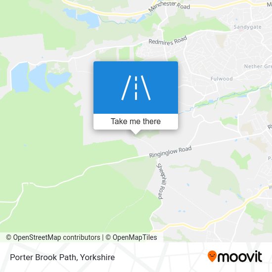 How to get to Porter Brook Path, Sheffield by bus?