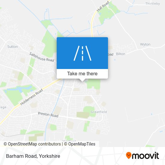 How to get to Barham Road, Hull by bus?