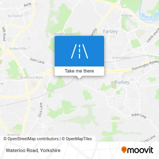 How to get to Waterloo Road, Leeds by bus or train?