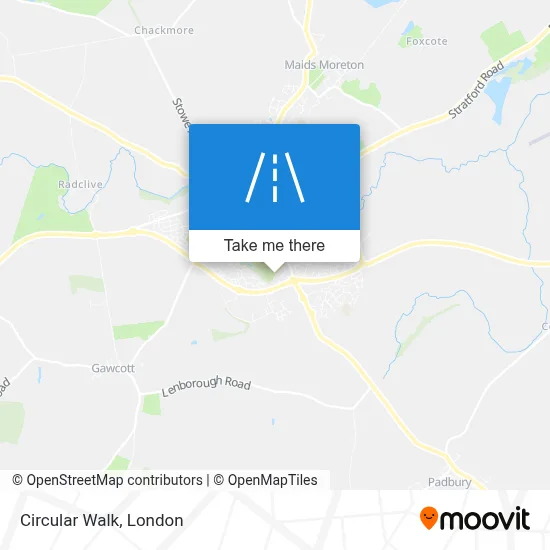 How to get to Circular Walk, Buckingham by bus?