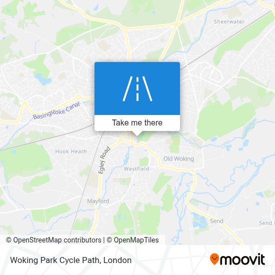 Find the best routes to Woking Park Cycle Path