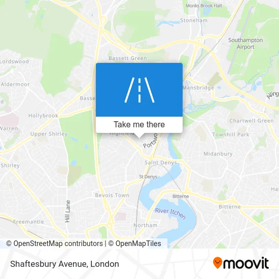 How to get to Shaftesbury Avenue, London by bus or train?