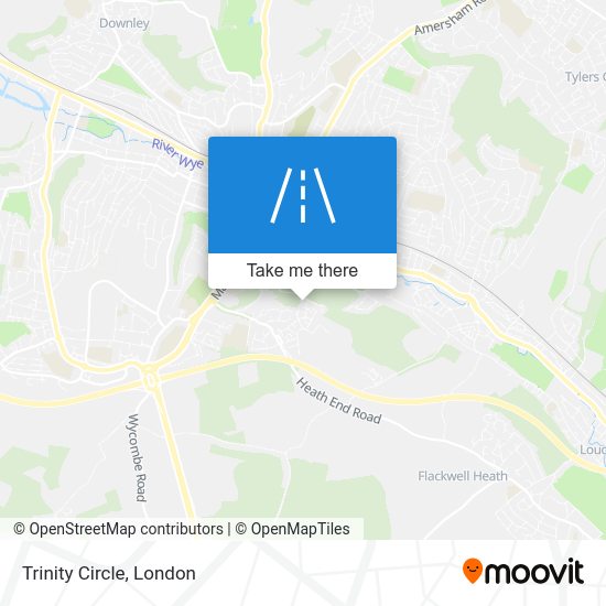 How to get to Trinity Circle, High Wycombe by bus?