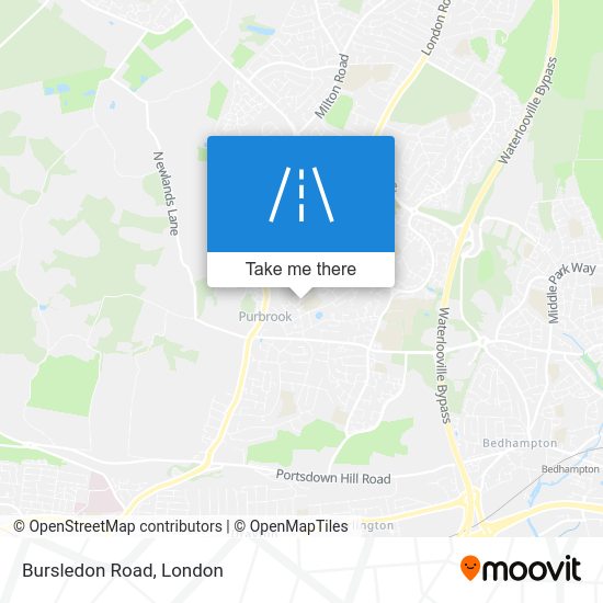 How to get to Bursledon Road, Havant by bus or train?